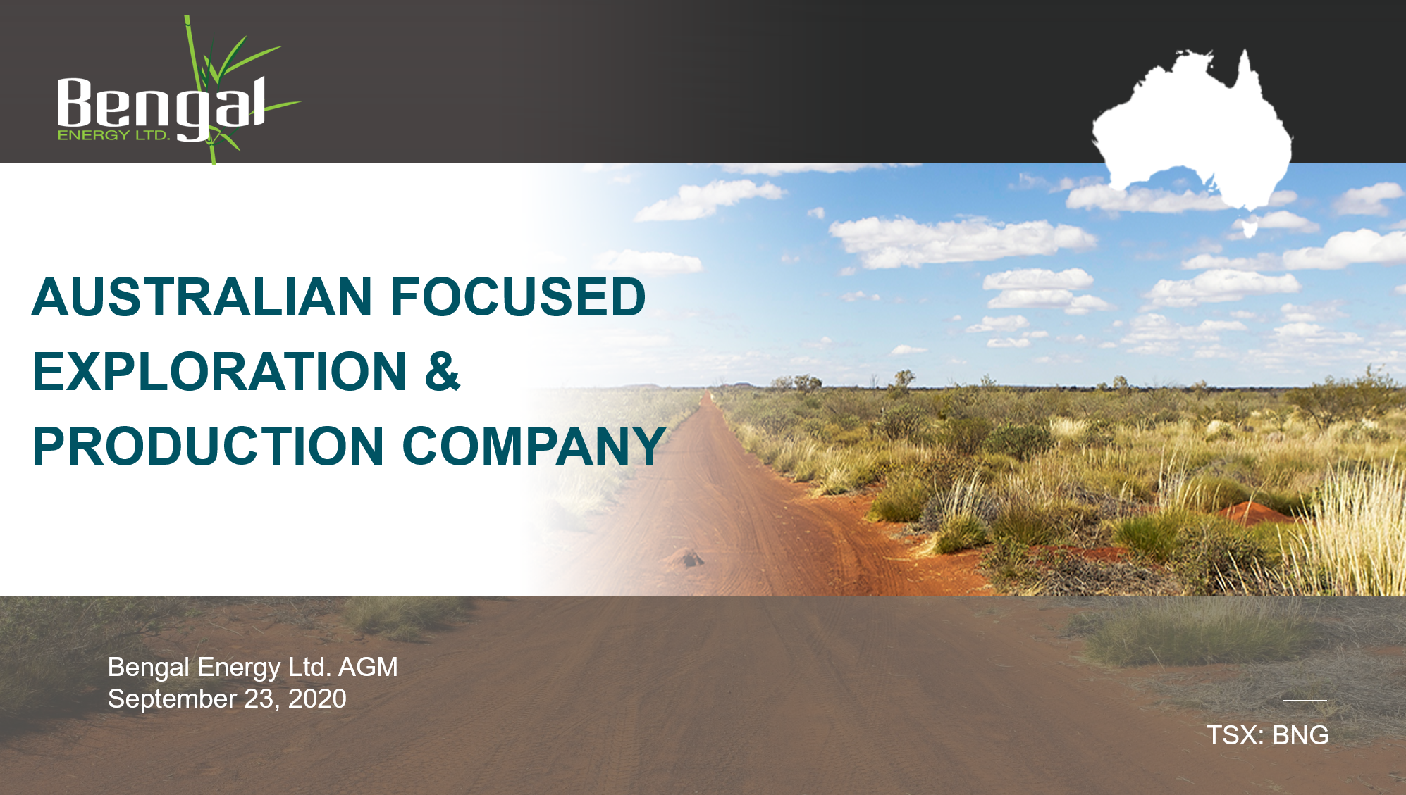 Presentations & Events | Bengal Energy