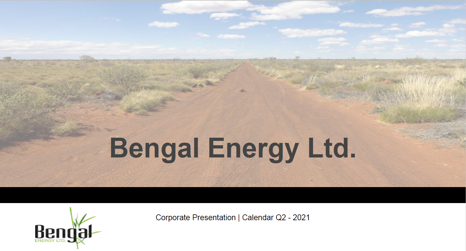 Presentations & Events | Bengal Energy